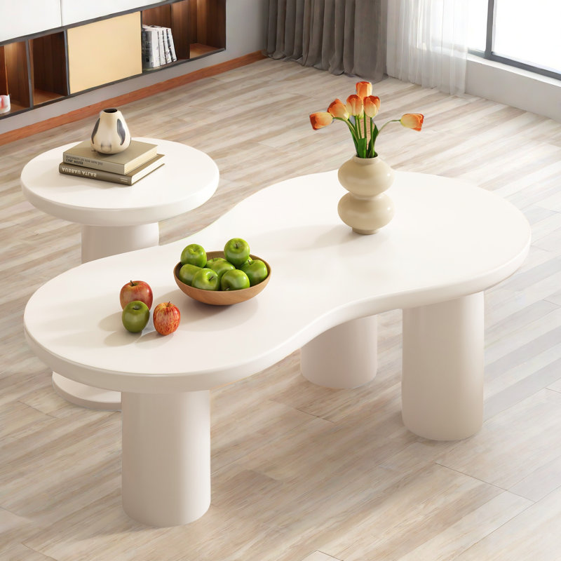 Coffee table with thick legs store